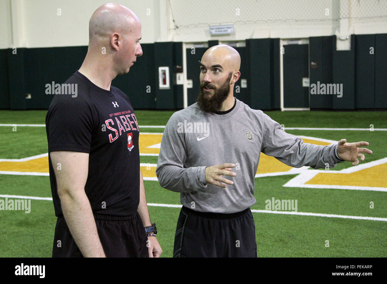 Coach Josh Nelson (right), Baylor University Assistant Director of ...