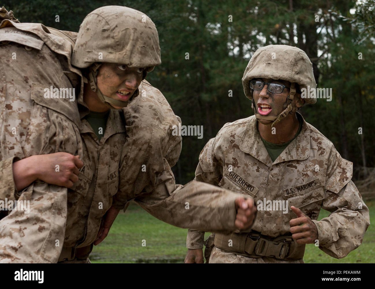 Firemans carry parris island hi-res stock photography and images - Alamy