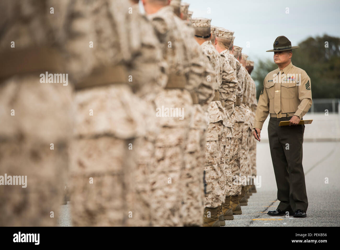 Experts On The Marine Corps Drill And Ceremonies Manual Hi Res Stock