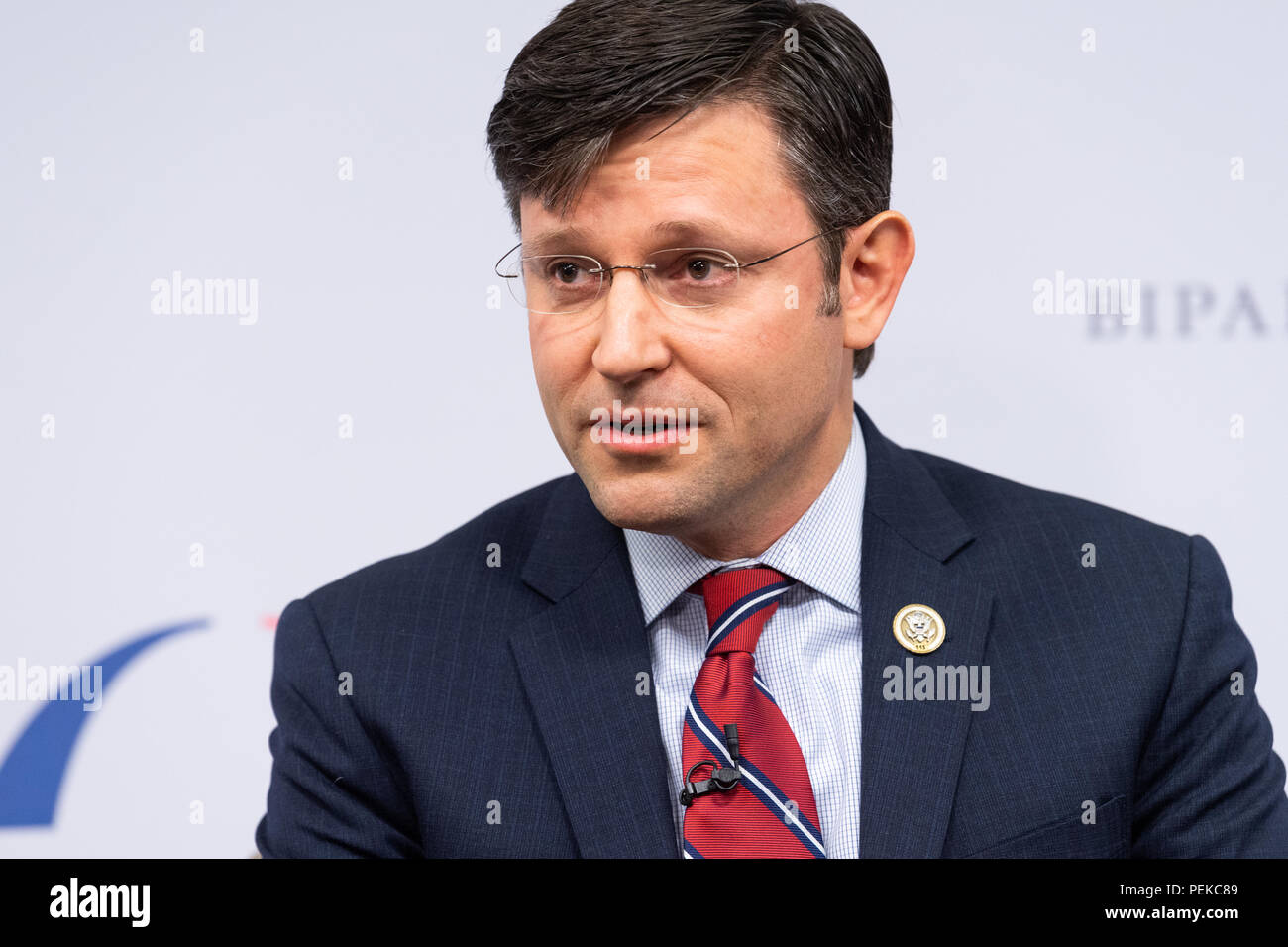 Representative Mike Johnson (R) of Louisiana speaking at the Restoring ...