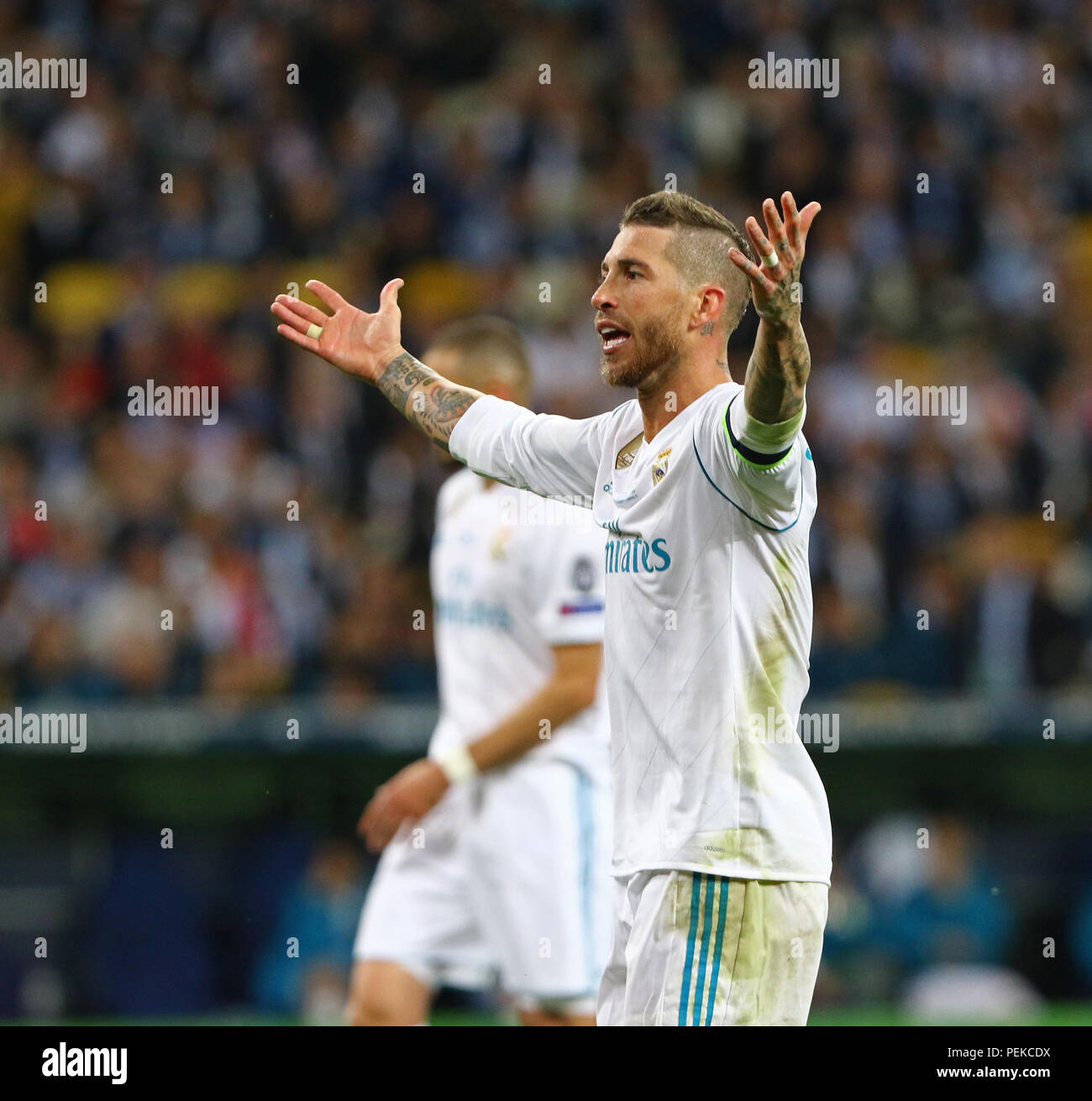 Real madrid footballer sergio ramos hi-res stock photography and images ...