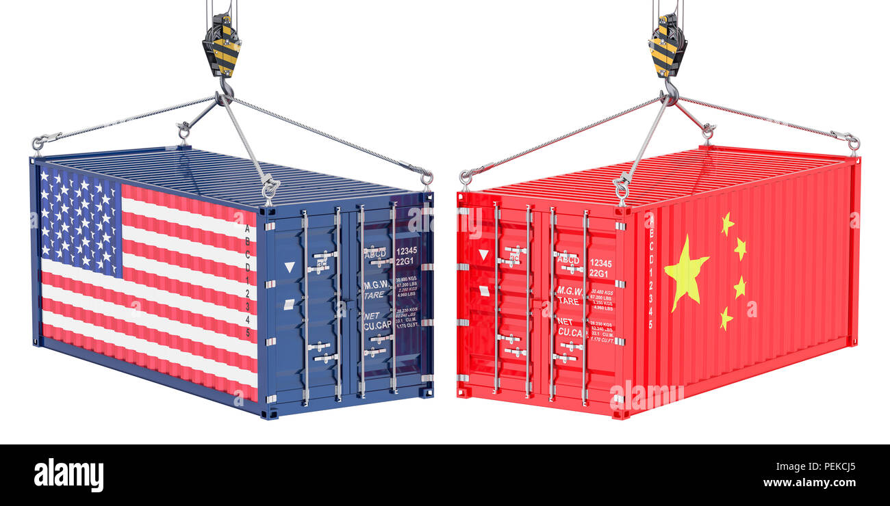 China us tariffs Cut Out Stock Images & Pictures - Alamy
