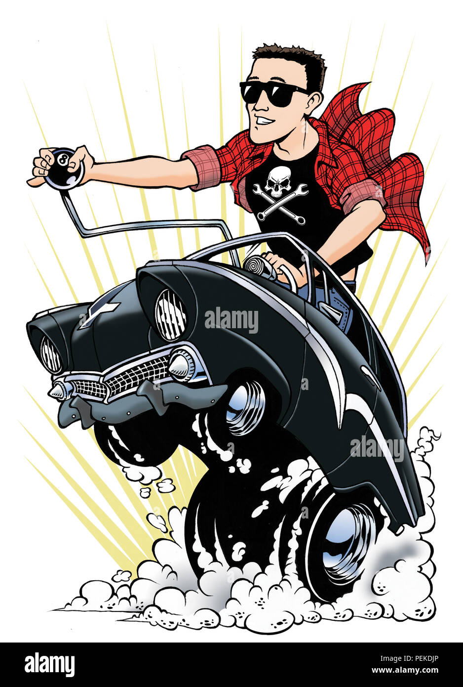 Rockabilly Caricature
