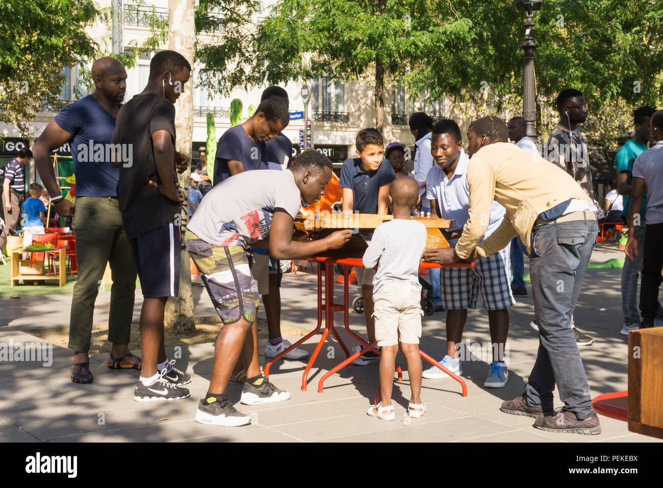 African origin paris hi-res stock photography and images - Alamy