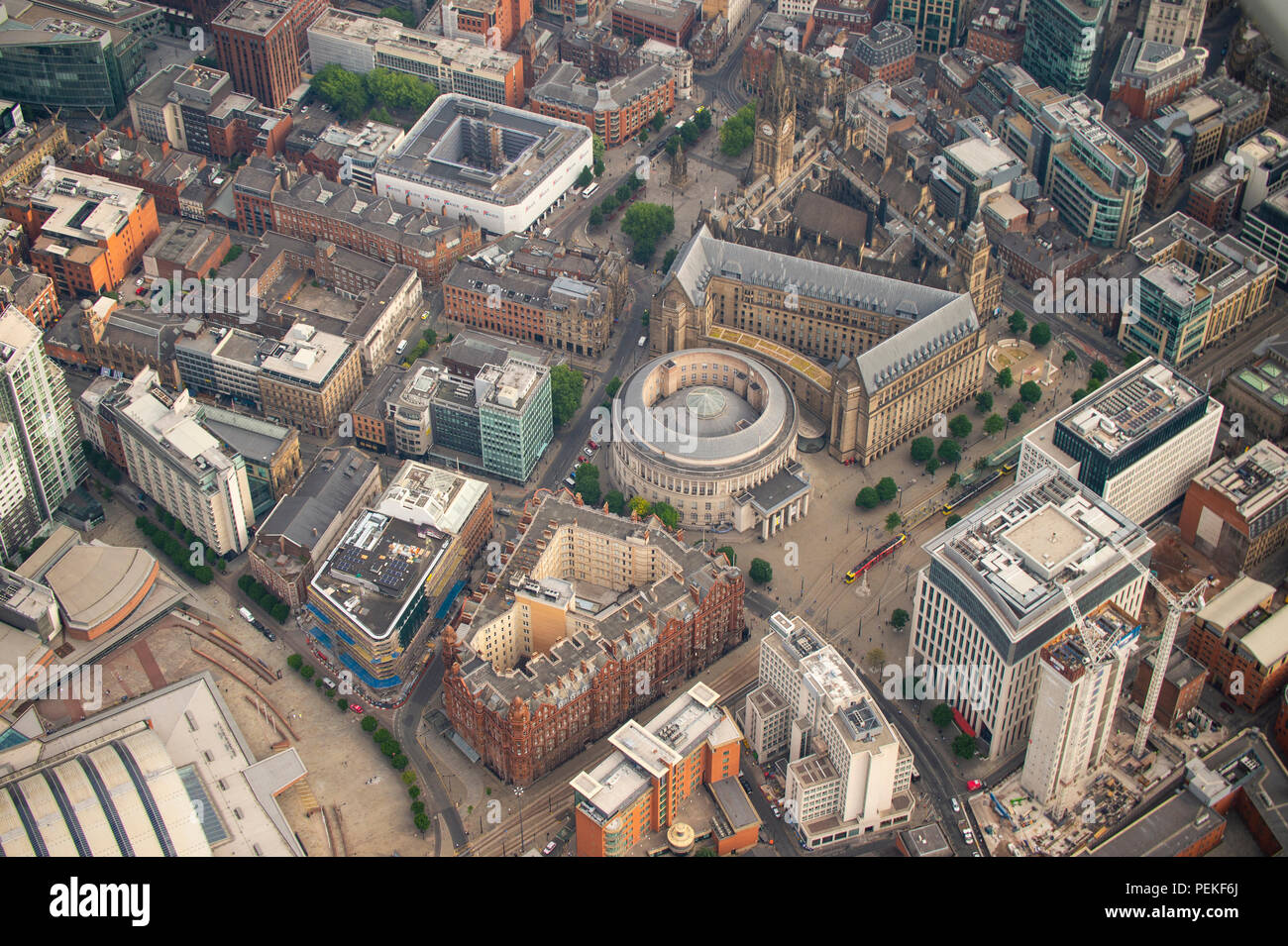Library walk manchester hi-res stock photography and images - Alamy