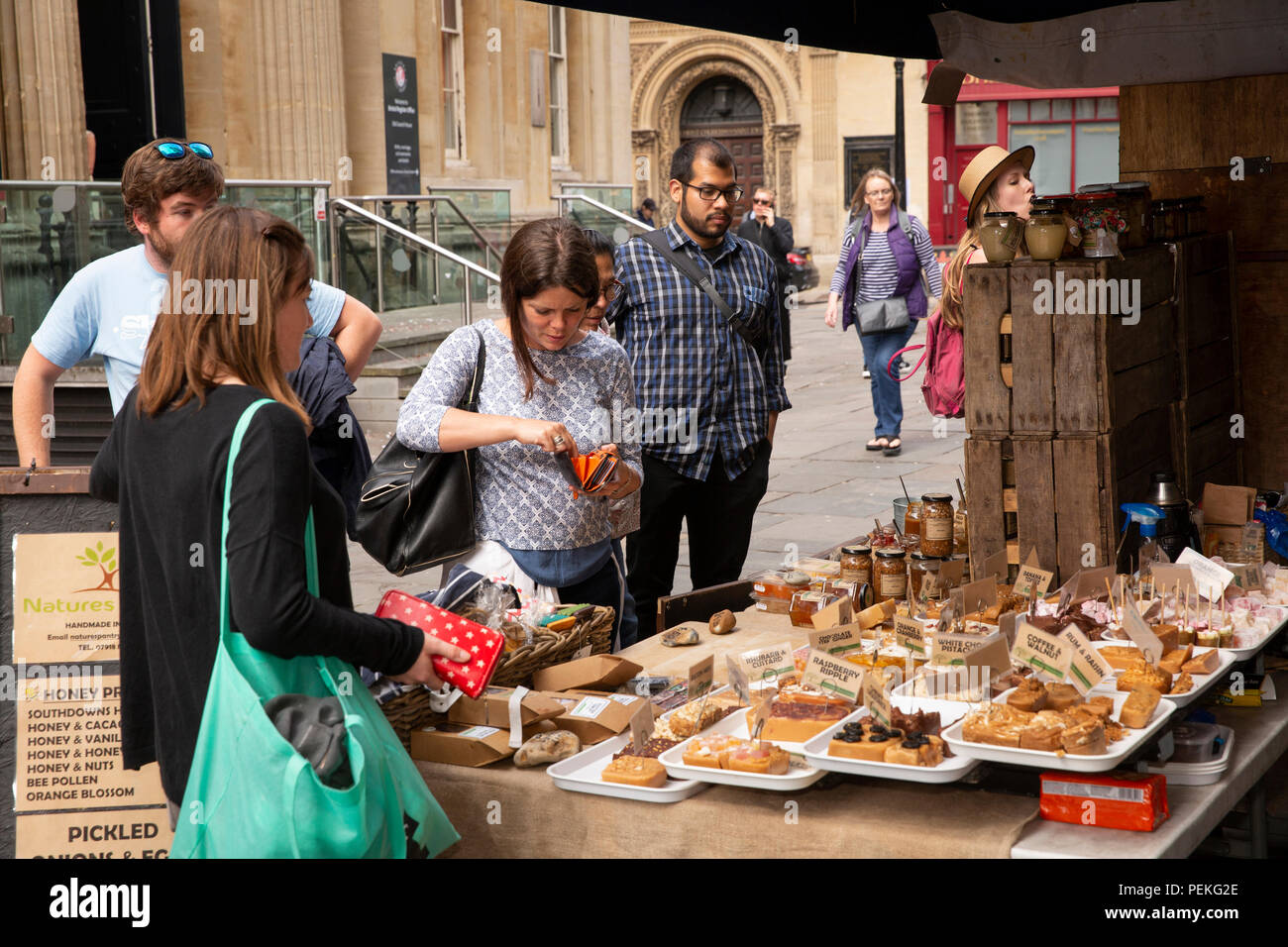Cake stall cakes stalls market hi-res stock photography and images - Alamy
