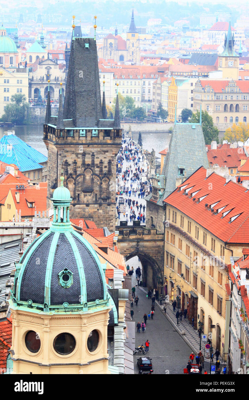 Czech streets hi-res stock photography and images - Alamy