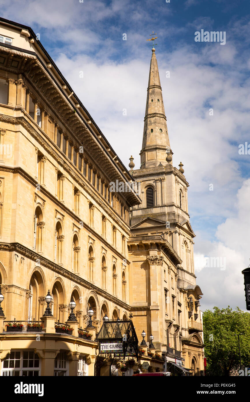 UK, England, Bristol, Broad Street, Mercure Bristol Grand Hotel and St ...