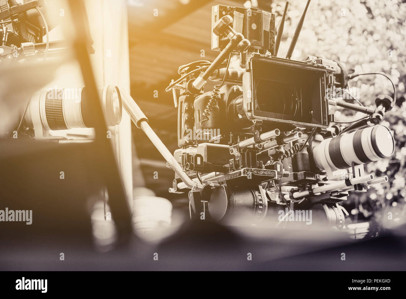 production crew, behind the scene Stock Photo - Alamy