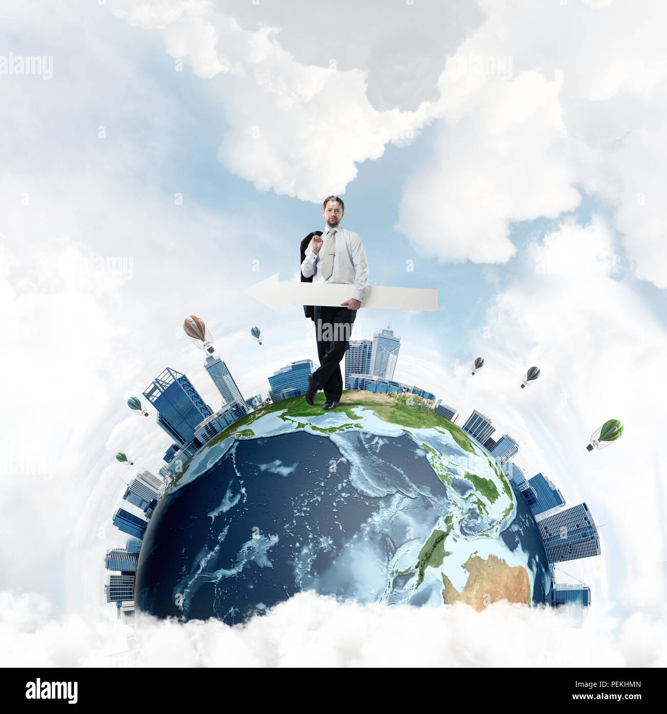 Development in right direction Stock Photo - Alamy