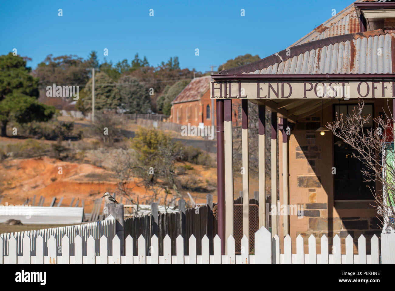 The Victorian Regency style post office in Hill End New South Wales ...