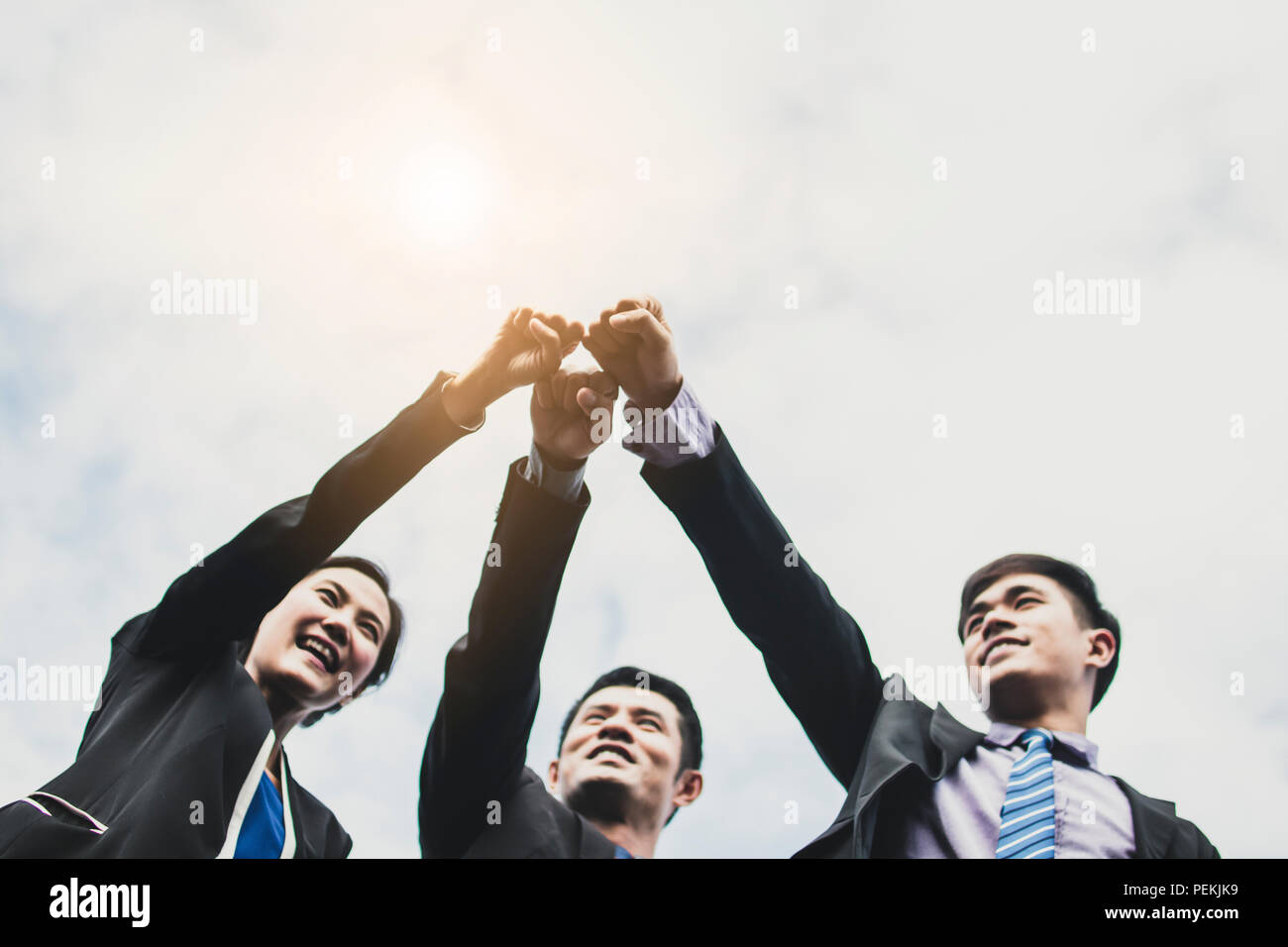 Businessman fighting group men hi-res stock photography and images - Alamy