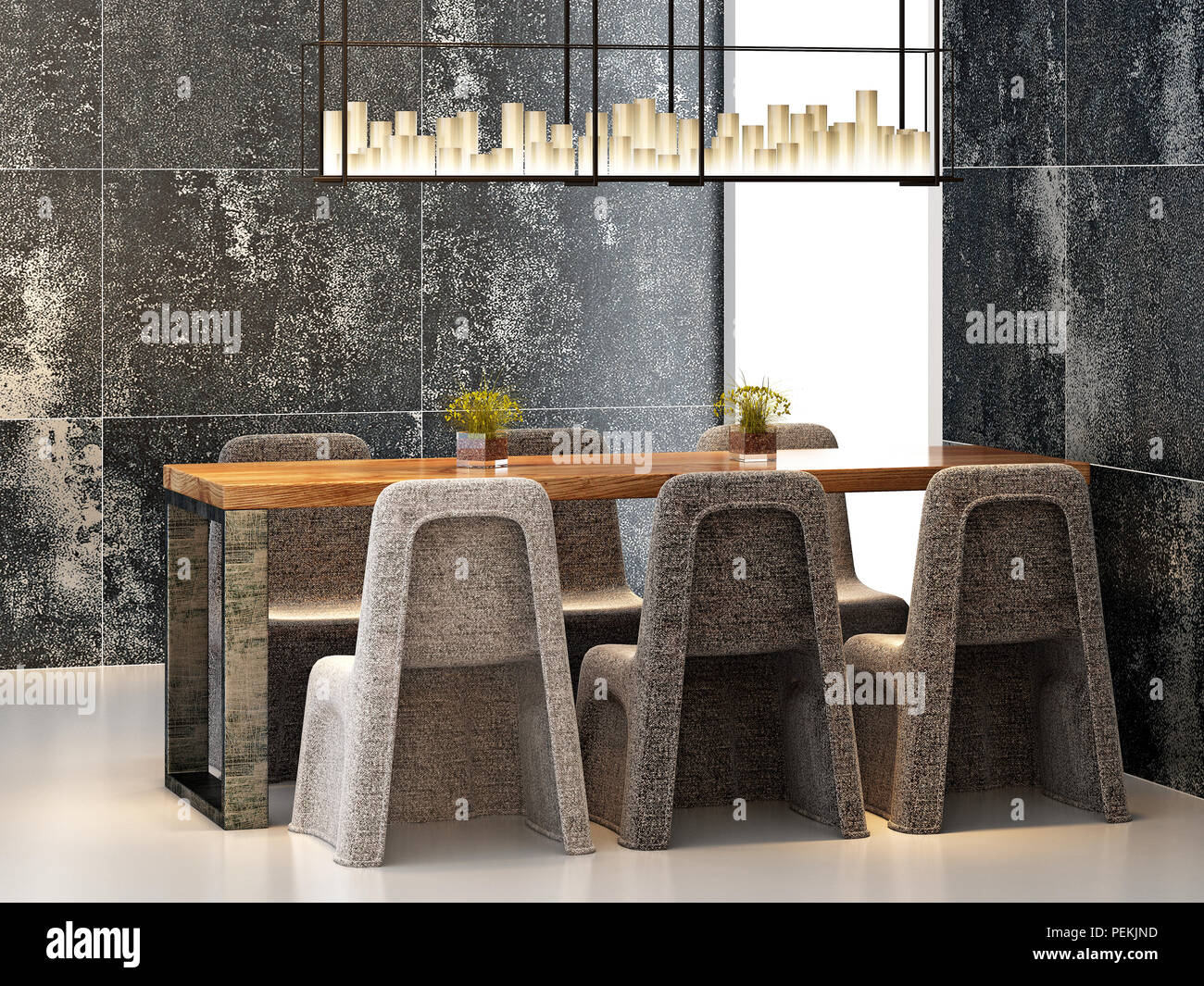 Kitchen chair table empty hi-res stock photography and images - Alamy