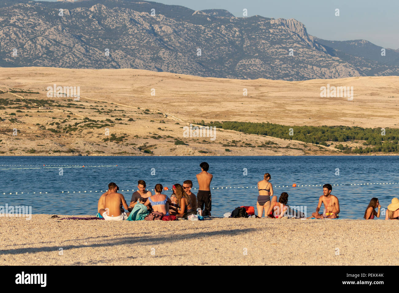Croatia beach party hi-res stock photography and images - Alamy
