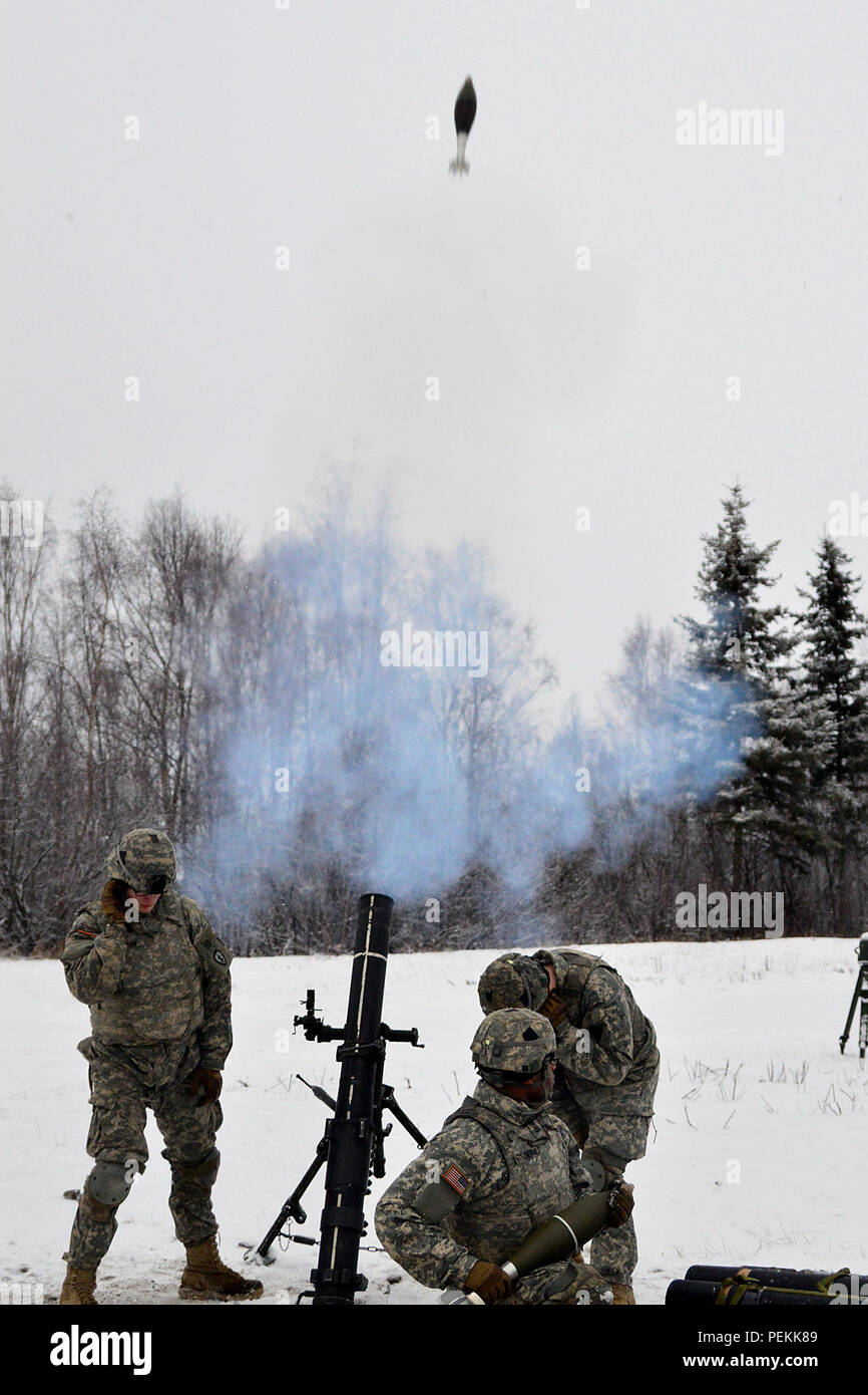 Pfc. Corey Peters (left), Pfc. Darius Fitzgerald (kneeling) and Spc ...