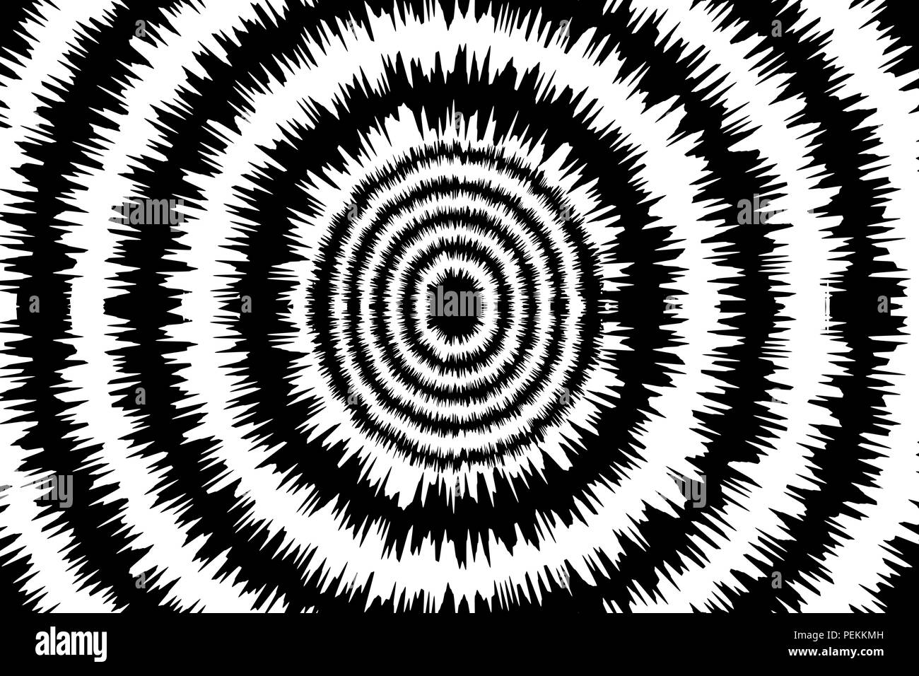 Explosion - abstract black and white vector pattern Stock Vector Image ...