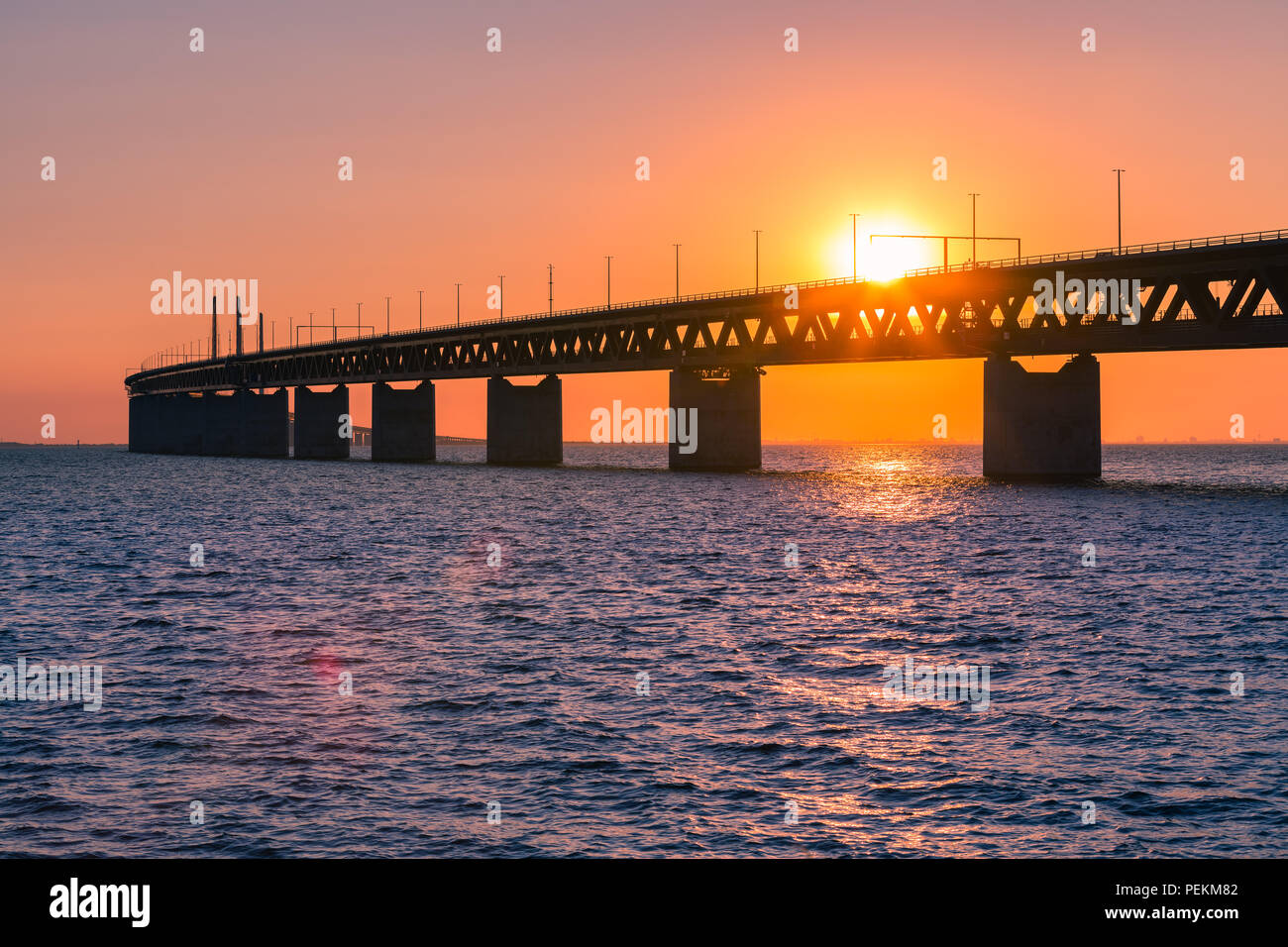 The Oresund Bridge is the longest combined road and rail bridge in ...
