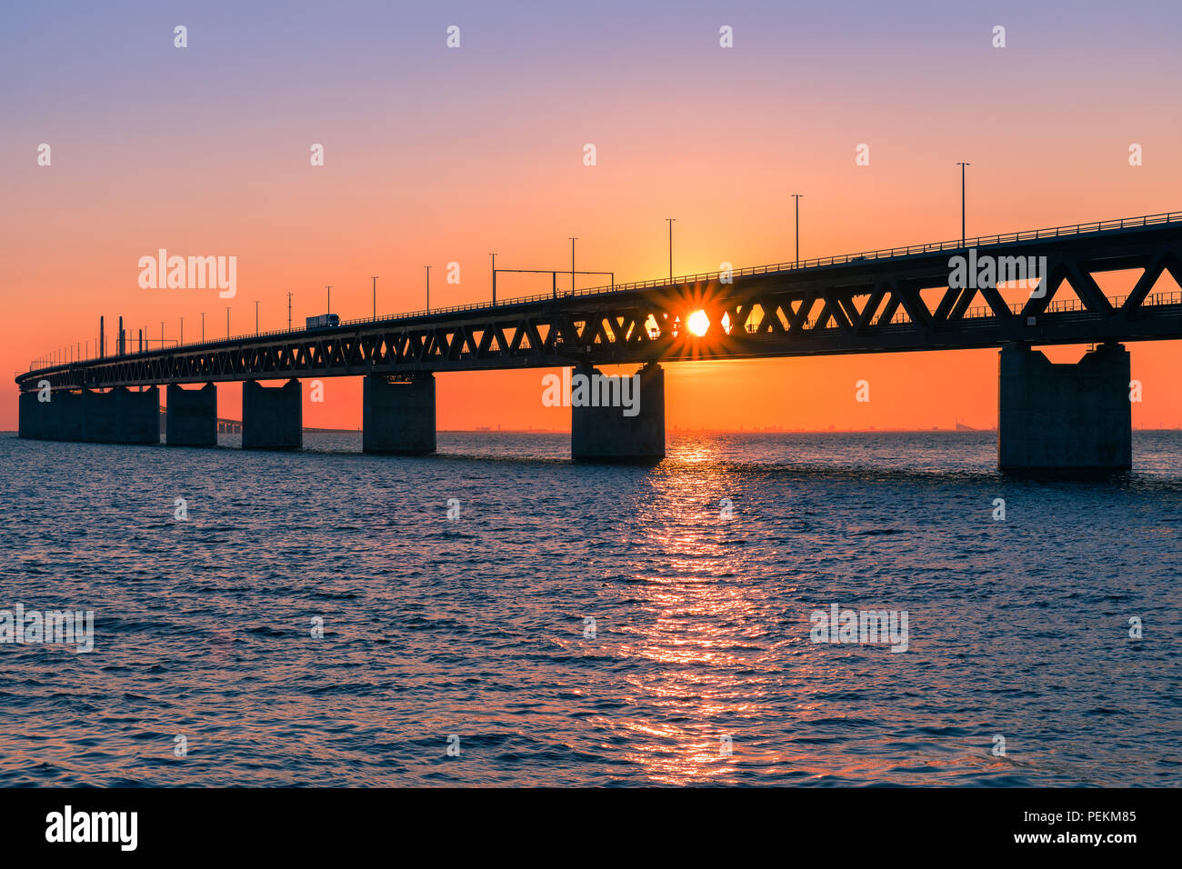 The Oresund Bridge is the longest combined road and rail bridge in ...