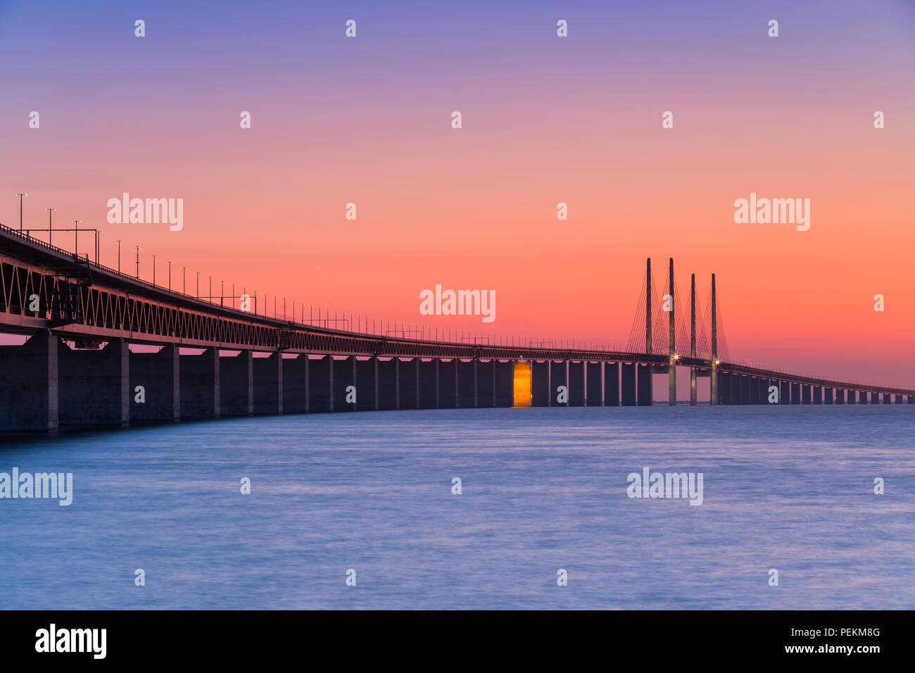 The Oresund Bridge is the longest combined road and rail bridge in ...