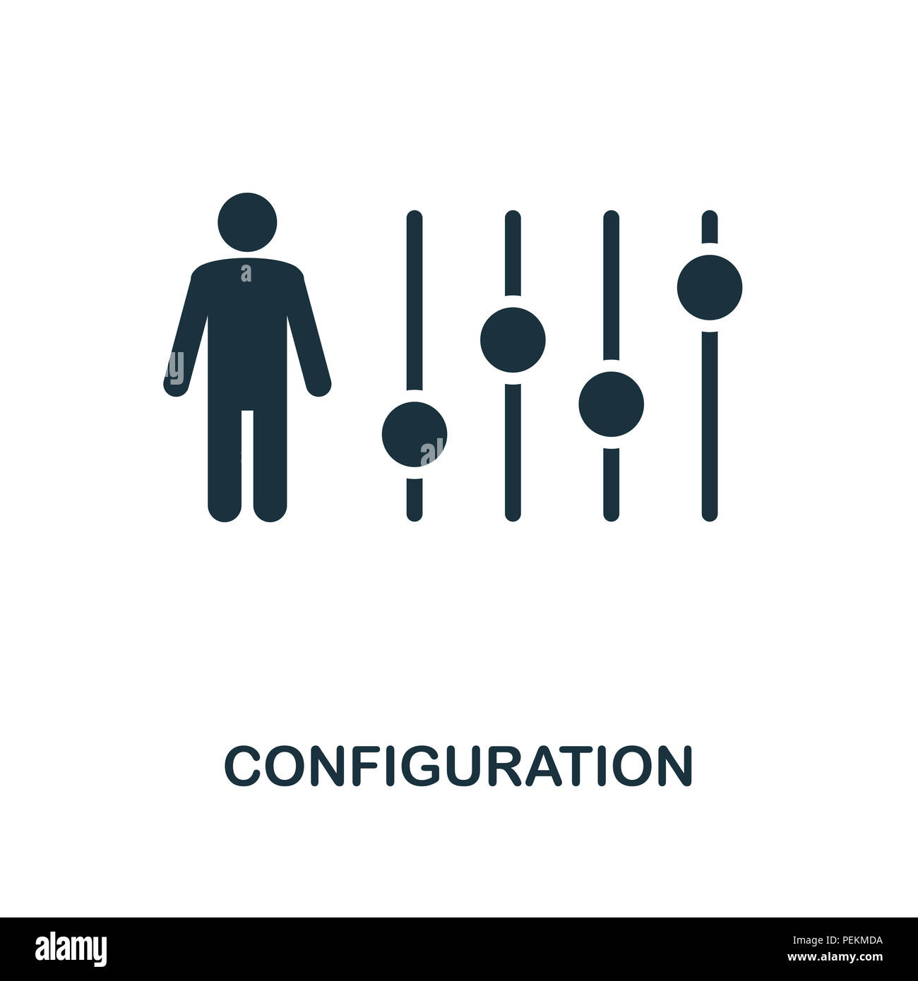 Configuration creative icon. Simple element illustration. Configuration ... Configuration creative icon. Simple element illustration. Configuration ...