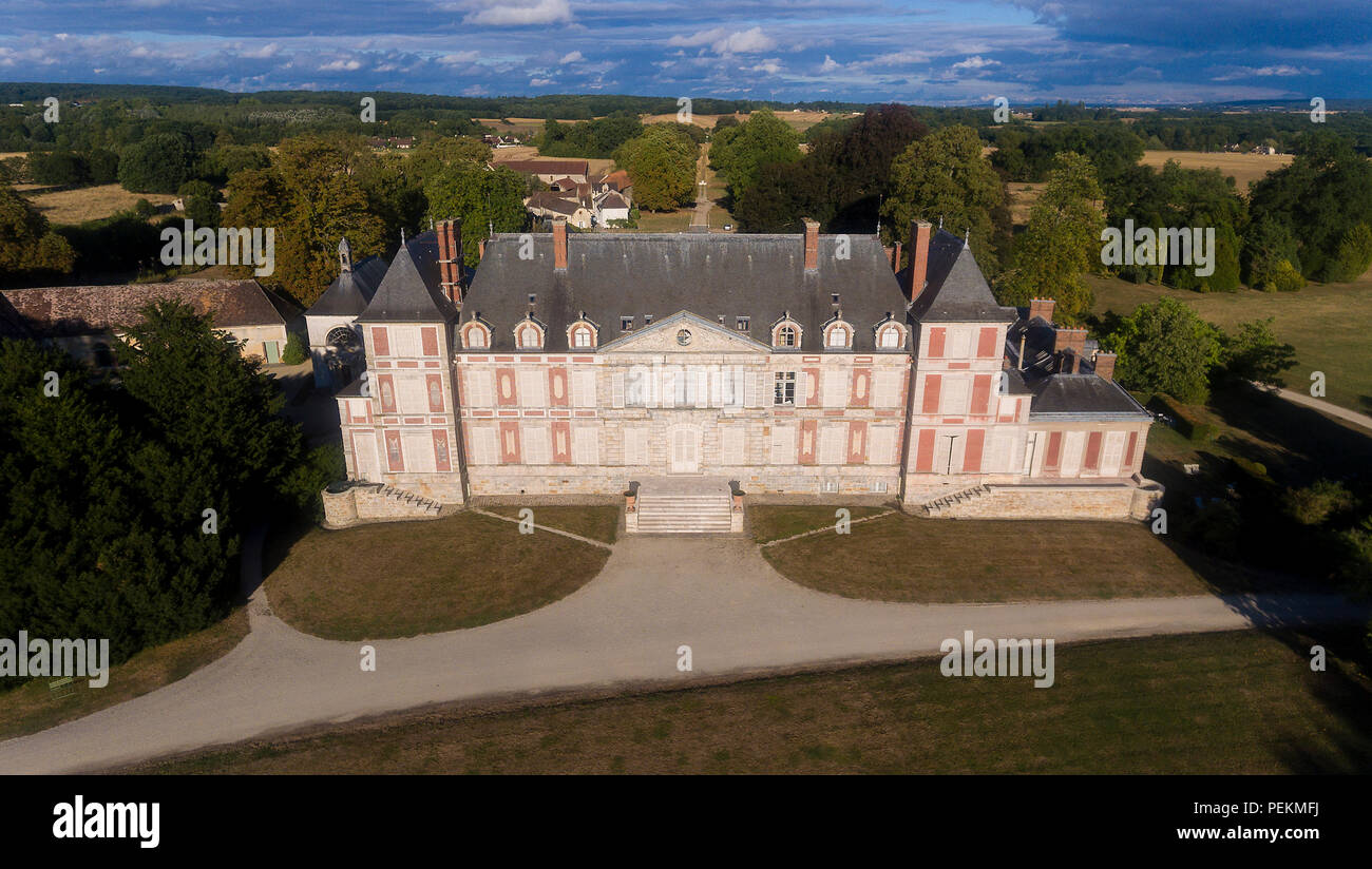 Castle of Courson, Essonne, France Stock Photo - Alamy