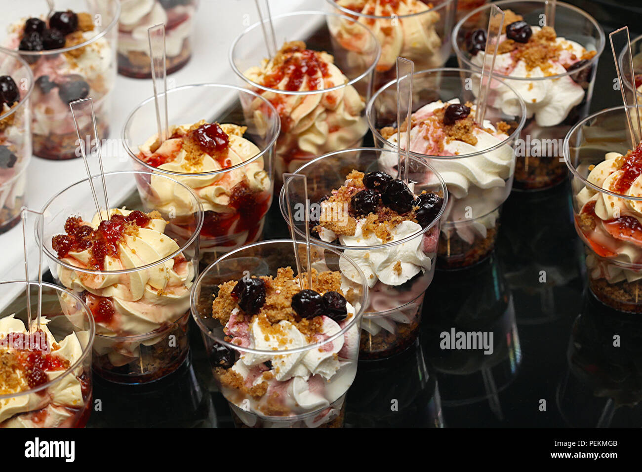 Sweets in cups hi-res stock photography and images - Alamy