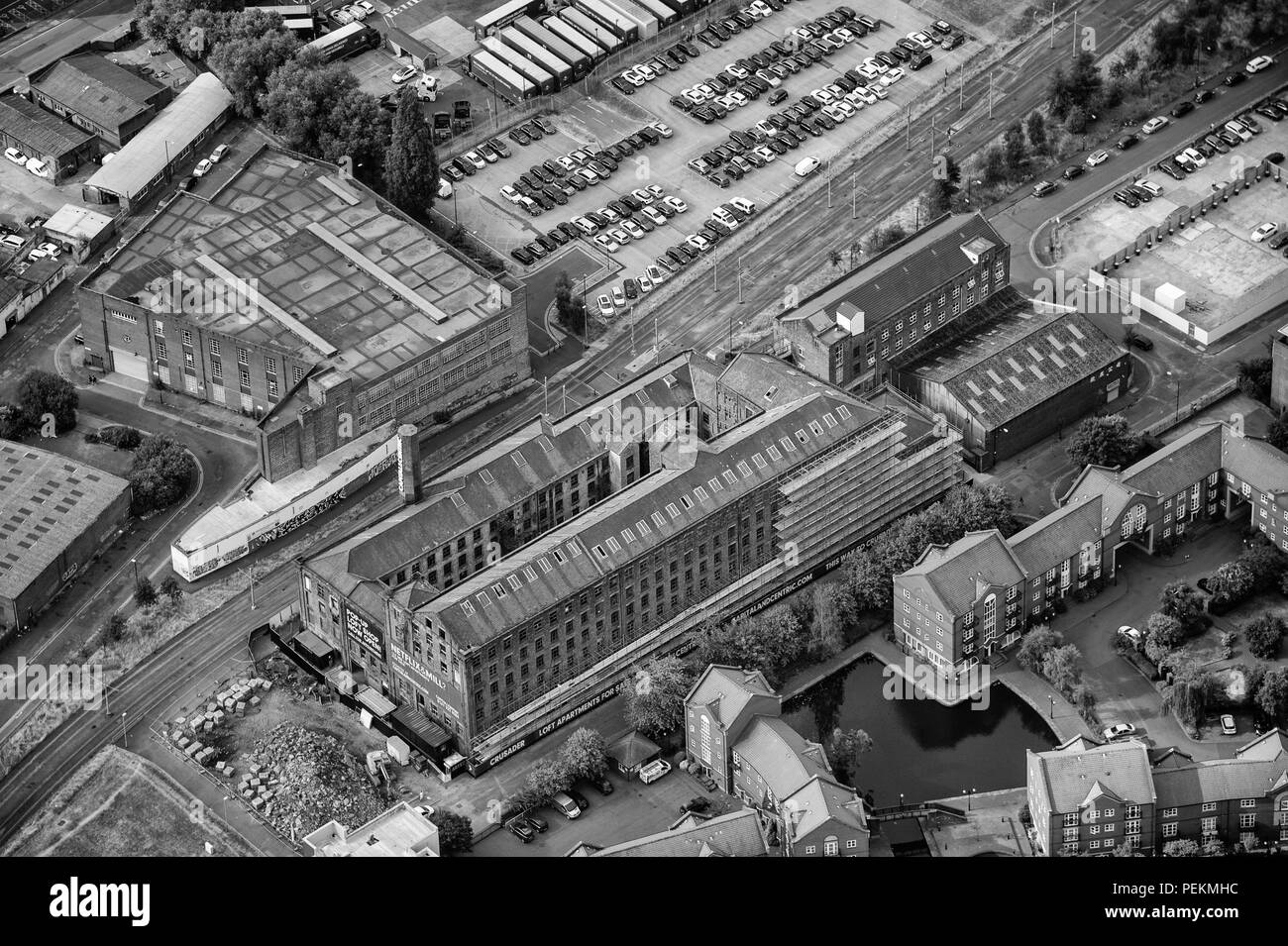 Aerial photo crusader mill hi-res stock photography and images - Alamy