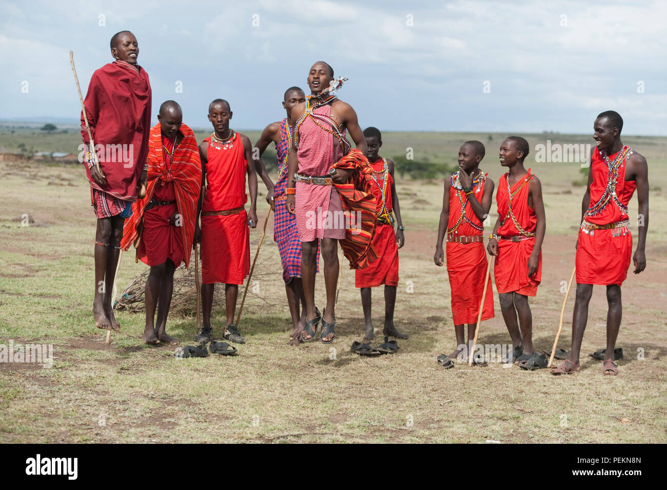 Masai costume hi-res stock photography and images - Alamy
