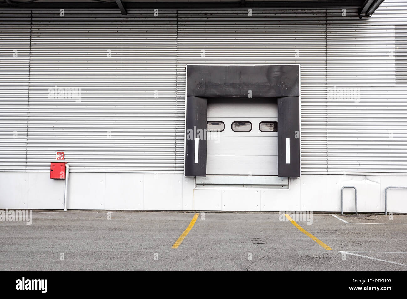 Factory entrance gate hi-res stock photography and images - Alamy