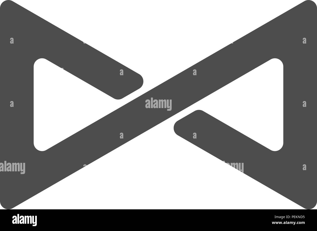 Infinity vector symbol loop. Figure 8 icon, eternity logo sign in ...
