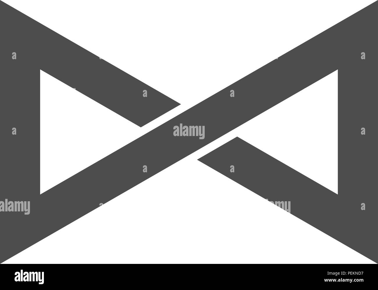 Infinity vector symbol loop. Figure 8 icon, eternity logo sign in ...