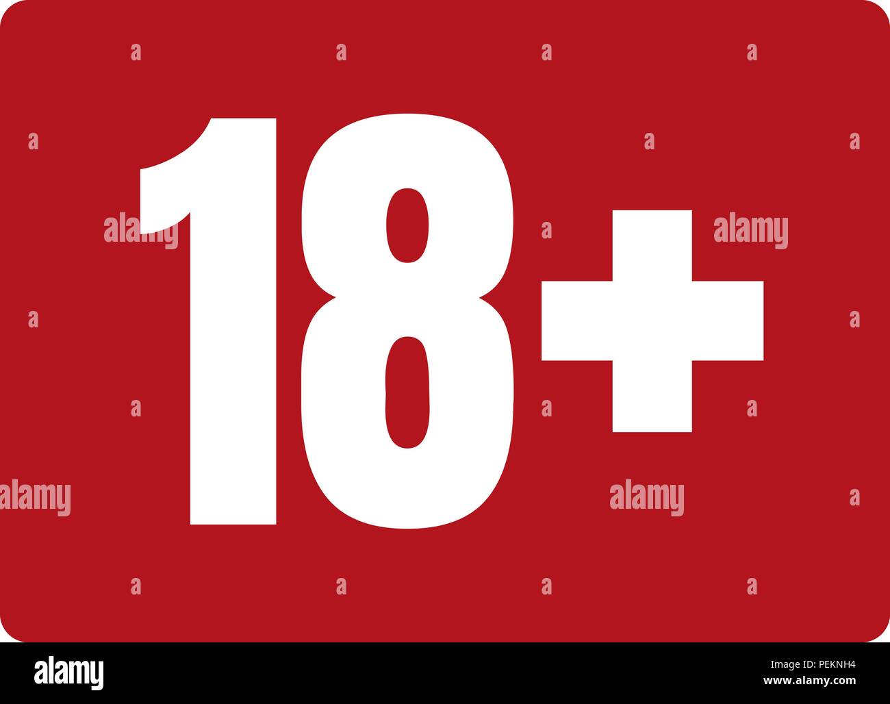 Limit Age Icon On Red Background Icons Age Limit From 18 Vector Flat limit-age-icon-on-red-background-icons-age-limit-from-18-vector-flat