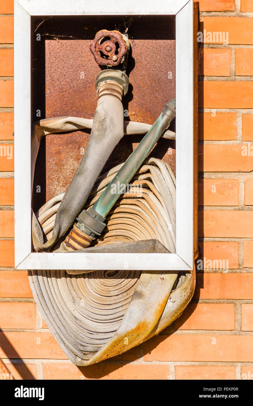 Old fire alarm system hi-res stock photography and images - Alamy