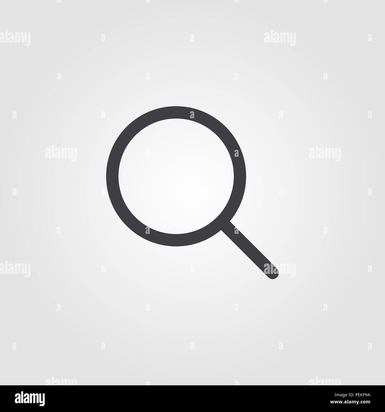 Lupe symbol hi-res stock photography and images - Alamy