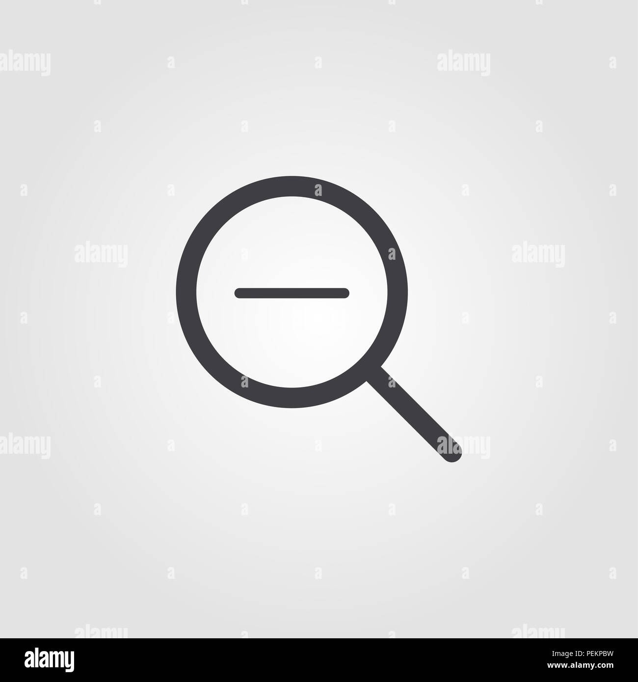 Zoom Out creative icon. Simple element illustration. Zoom Out concept ...