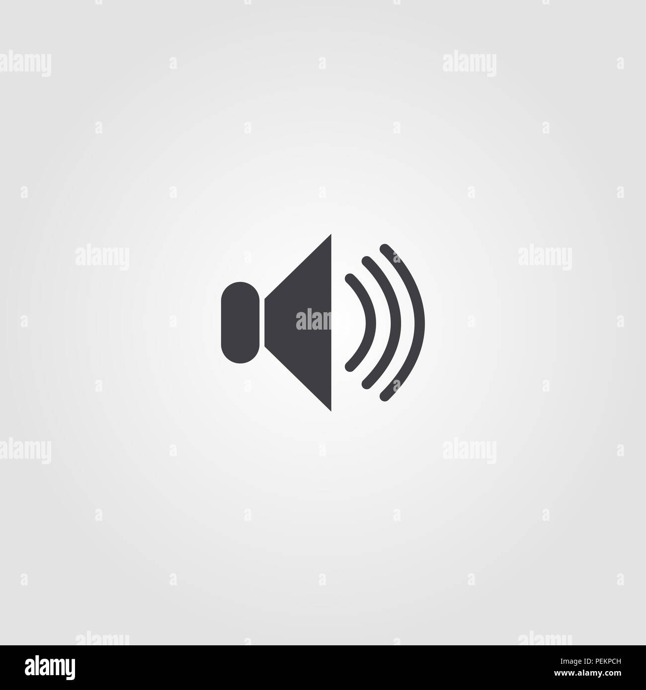 Volume Up creative icon. Simple element illustration. Volume Up concept ...