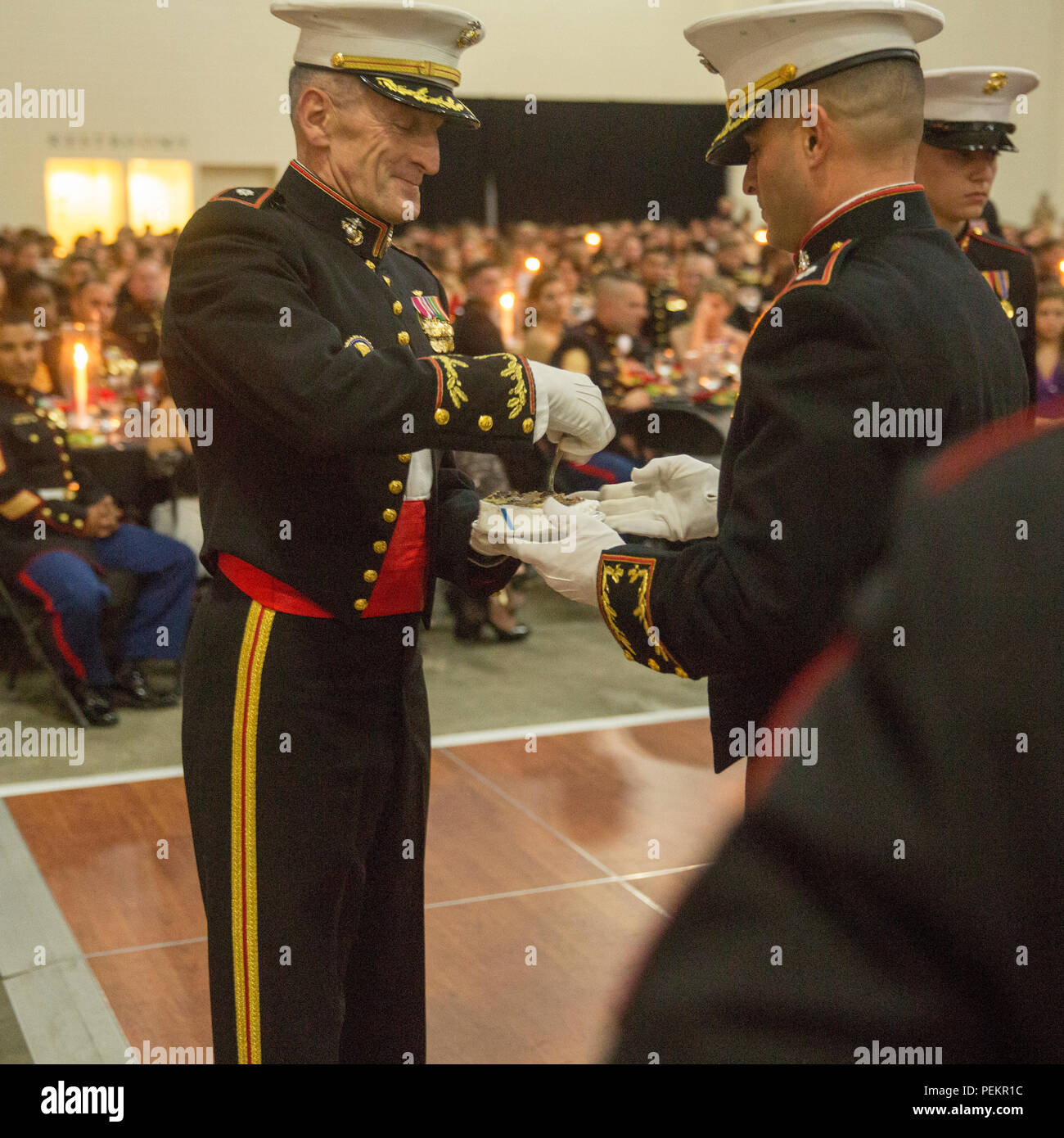 Lt. Col. Justin Ansel, commanding officer with 1st Battalion, 8th ...