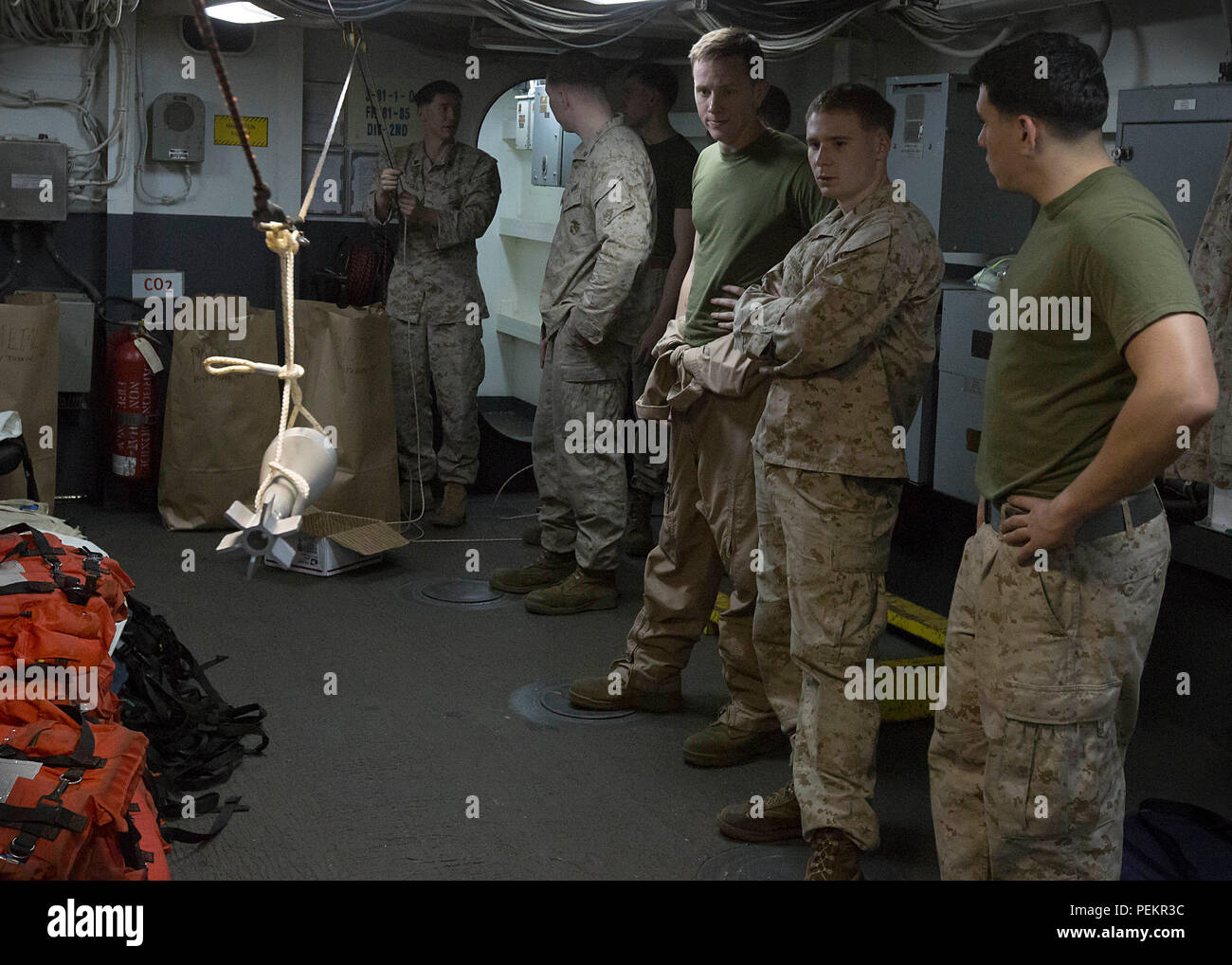 U.S. Marine Sgt. Peter A. Lawson, an explosive ordnance disposal (EOD ...