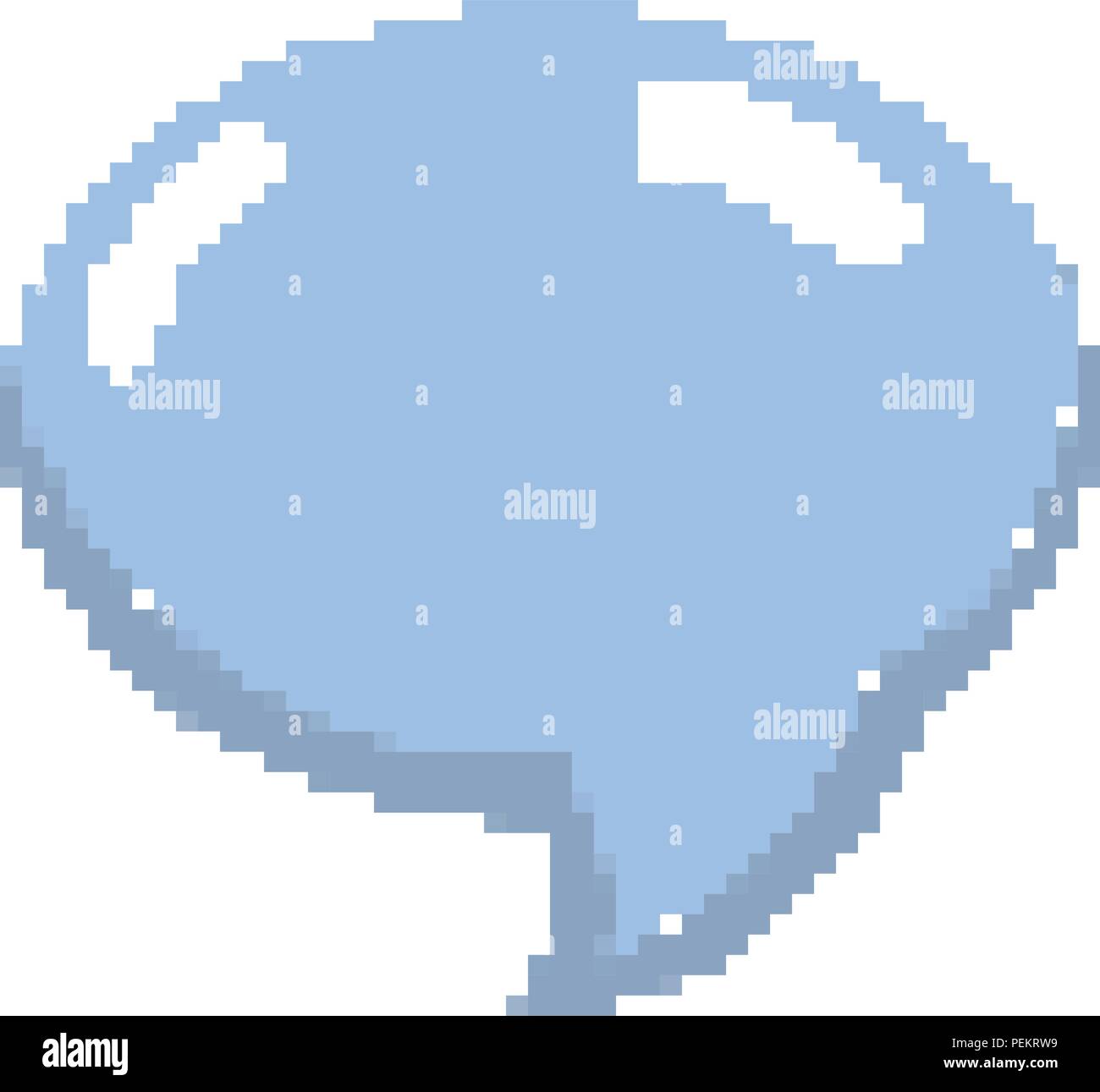 pixelated chat bubble text message Stock Vector Image & Art - Alamy