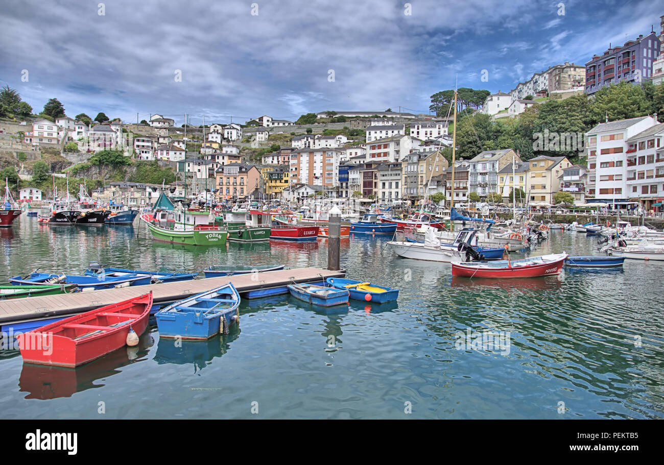 Luarca village hi-res stock photography and images - Alamy