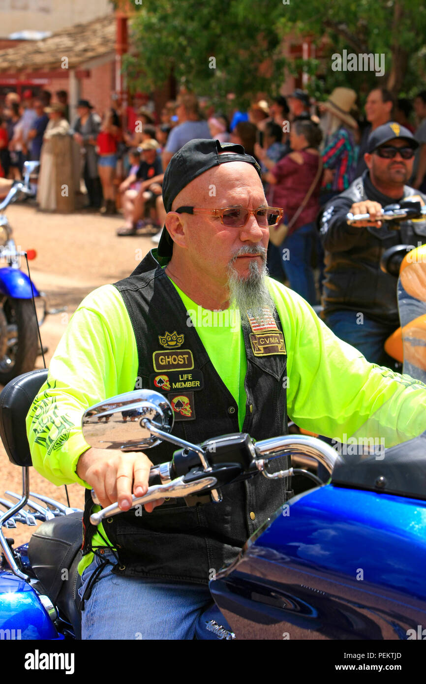 Male Combat Veterans Association bikers at the annual Doc Holiday ...