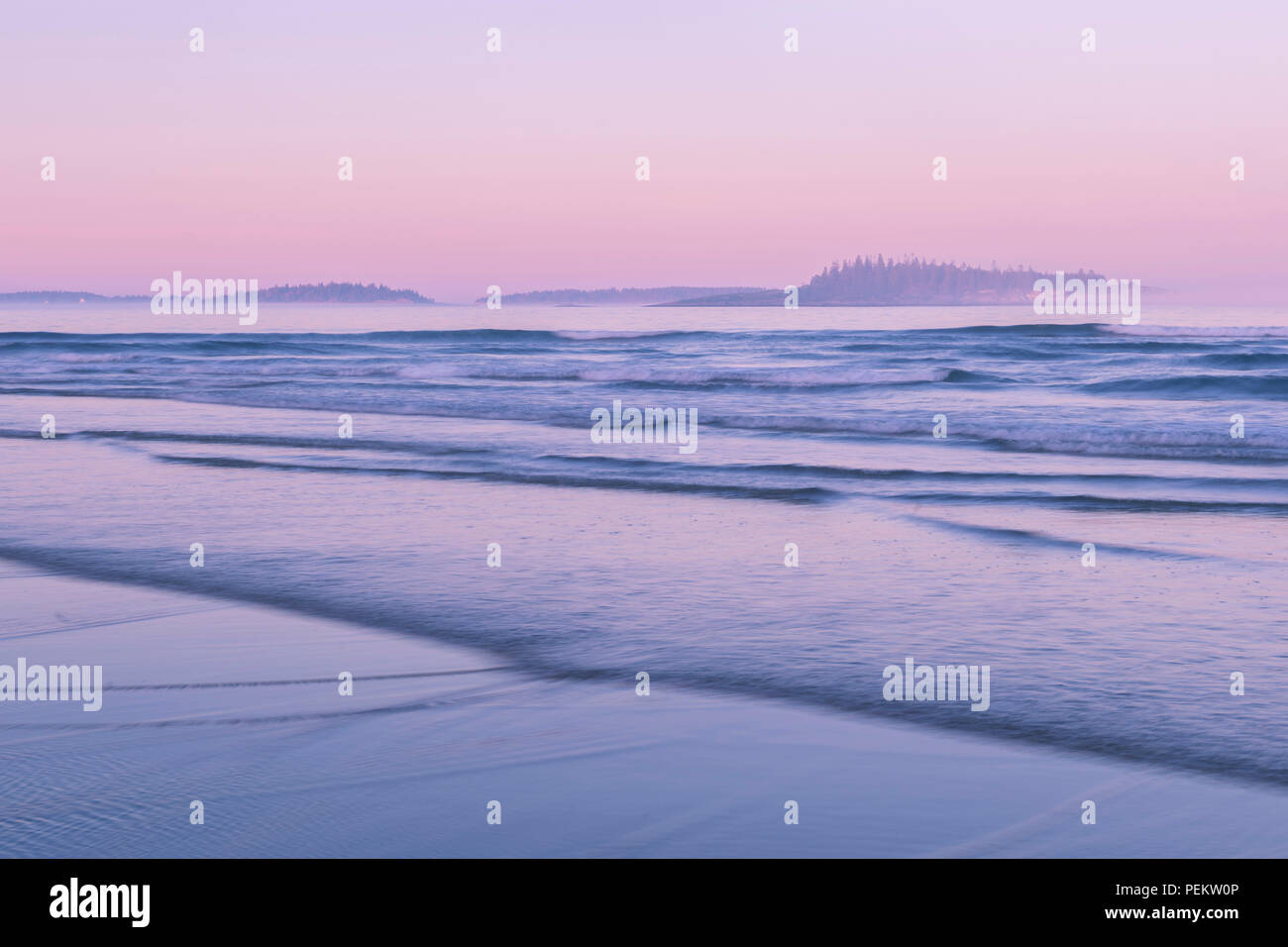 pink Atlantic ocean Stock Photo - Alamy