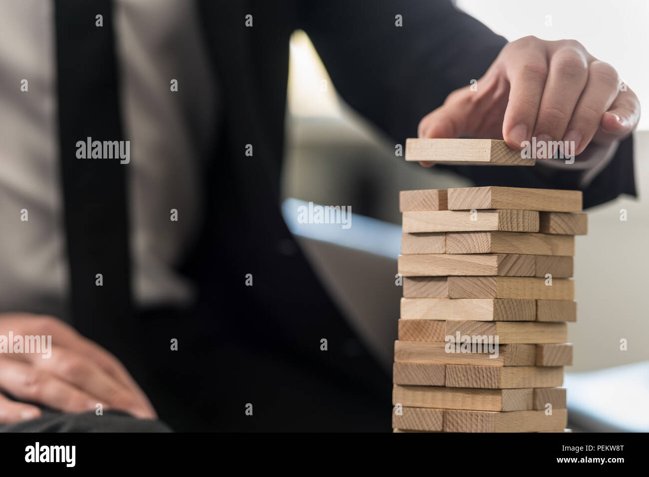 Carefully building hi-res stock photography and images - Alamy