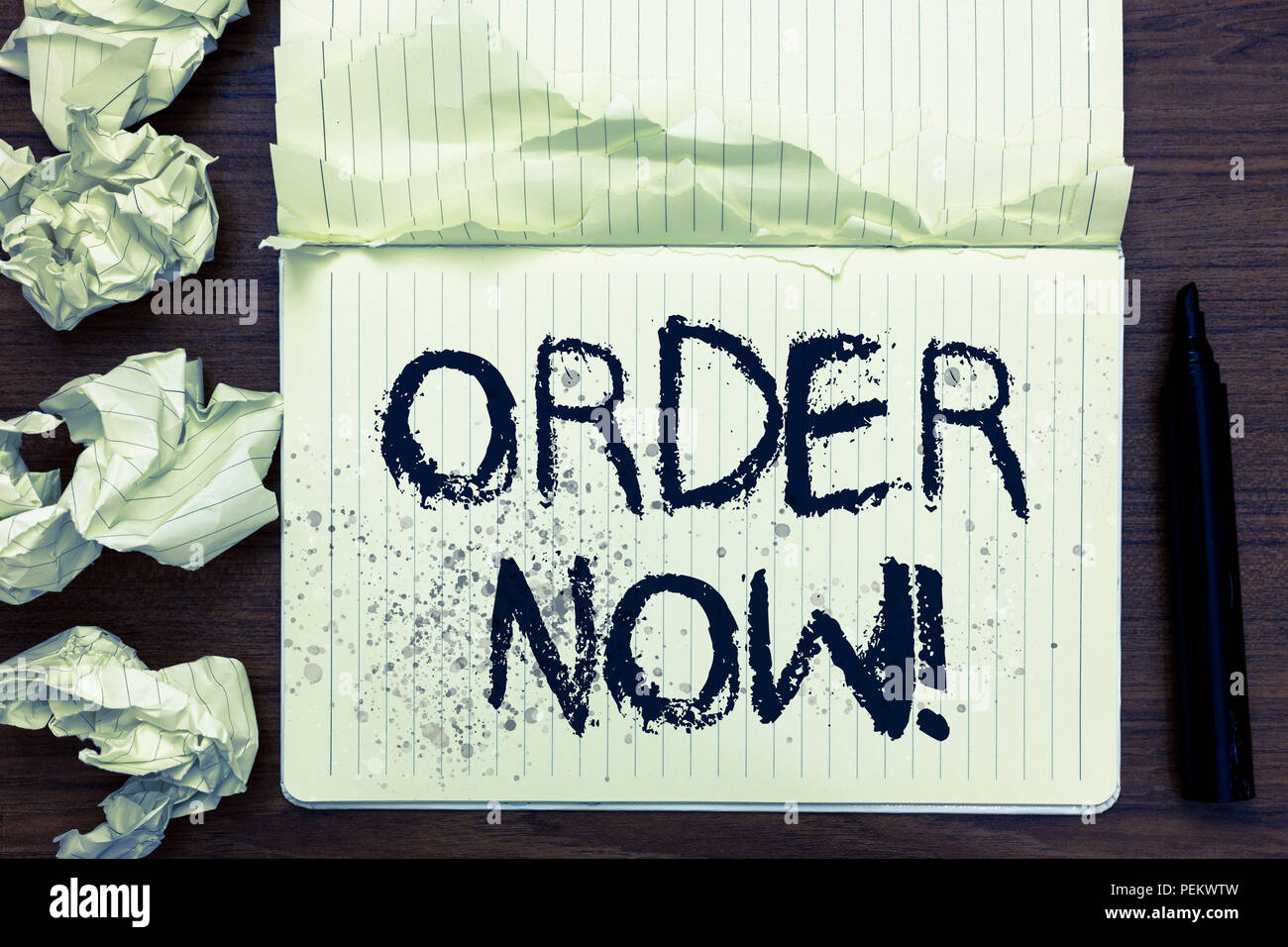 Word writing text Order Now. Business concept for service restaurants ...
