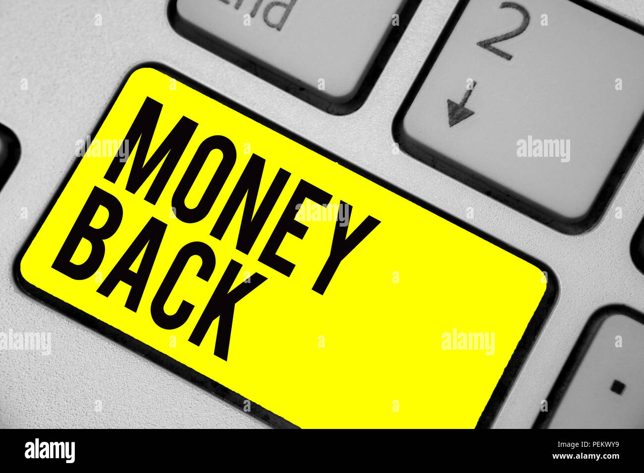 Word writing text Money Back. Business concept for get what you paid in ...