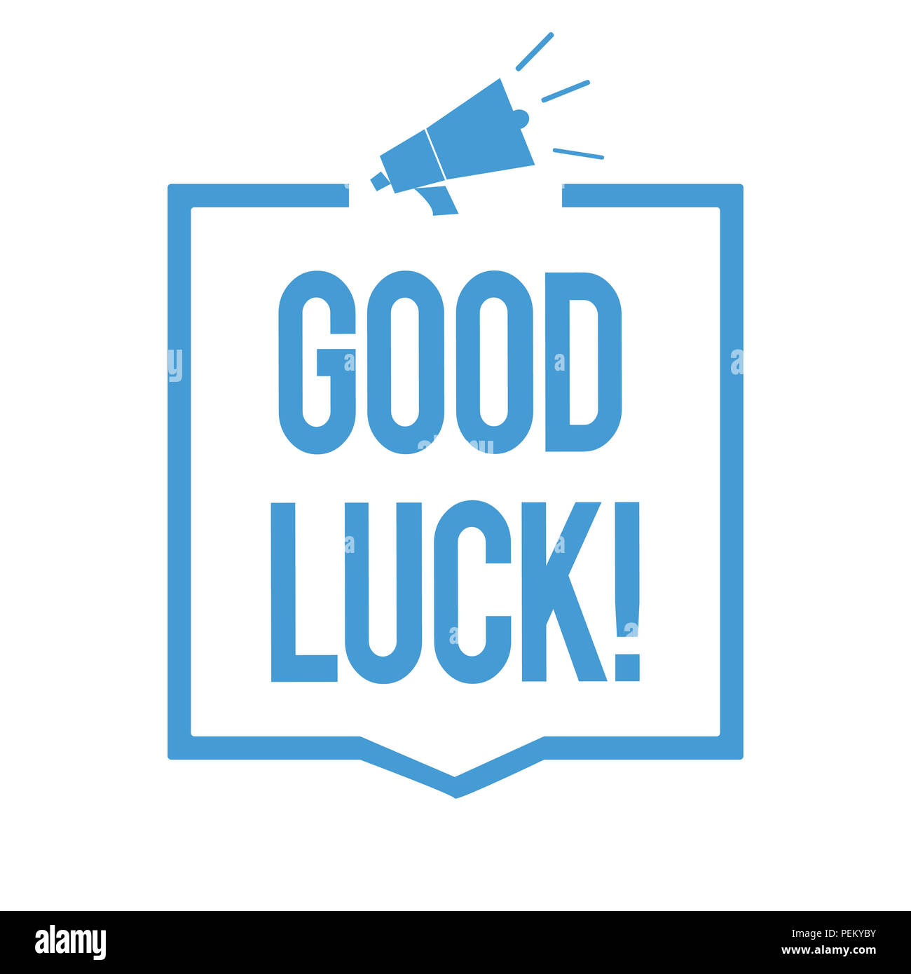 Word writing text Good Luck. Business concept for A positive fortune or ...