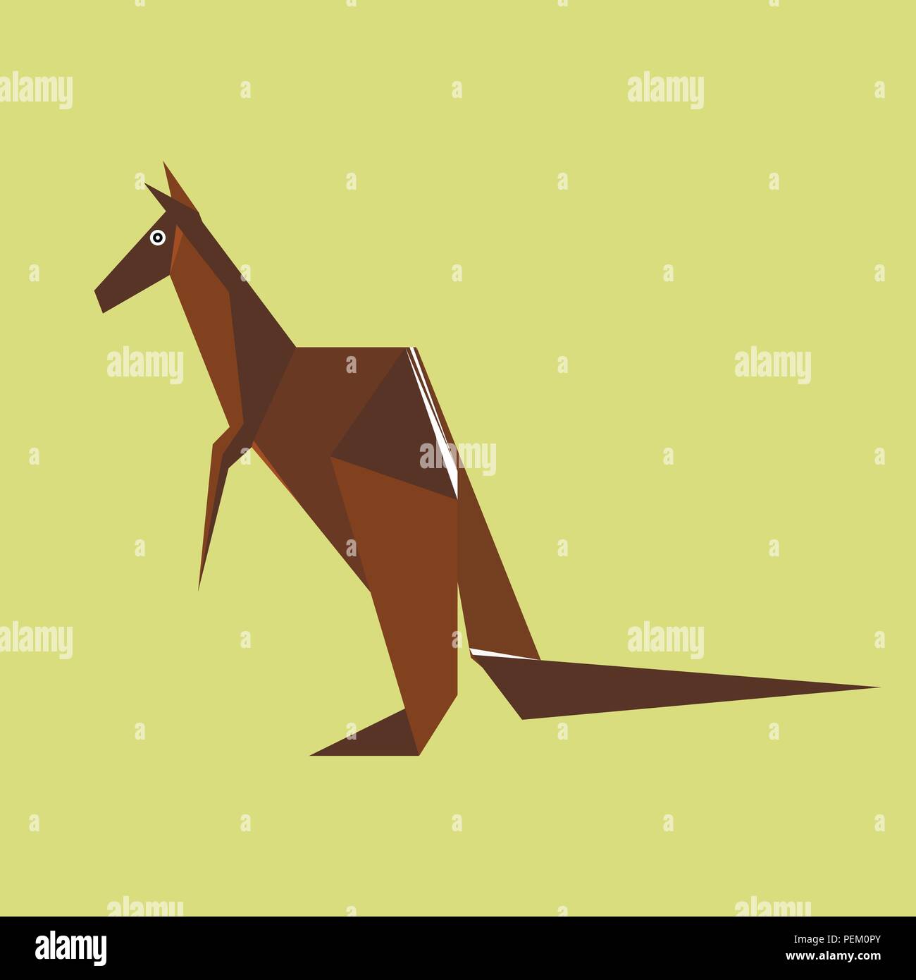 Kangaroo Stock Vector Images - Alamy