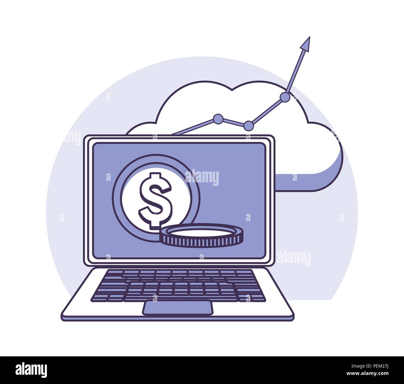 Database and technology Stock Vector Image & Art - Alamy