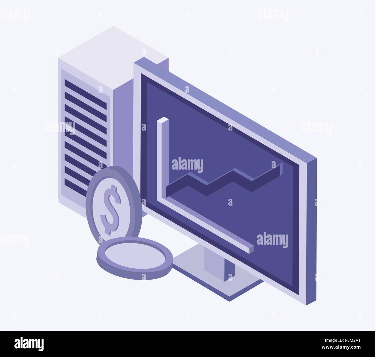 Data center technology Stock Vector Image & Art - Alamy