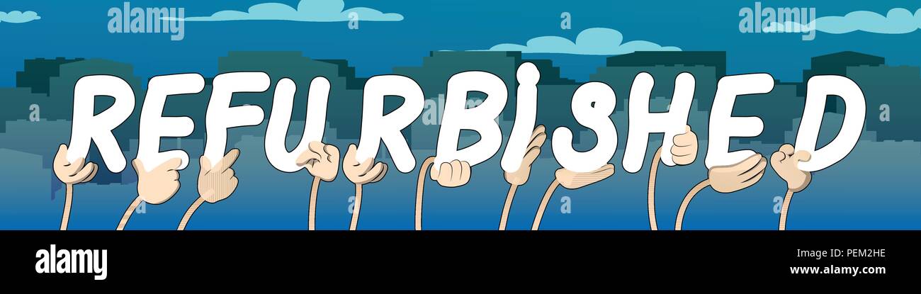 Refurbish refurbishment refurbishing Stock Vector Images - Alamy